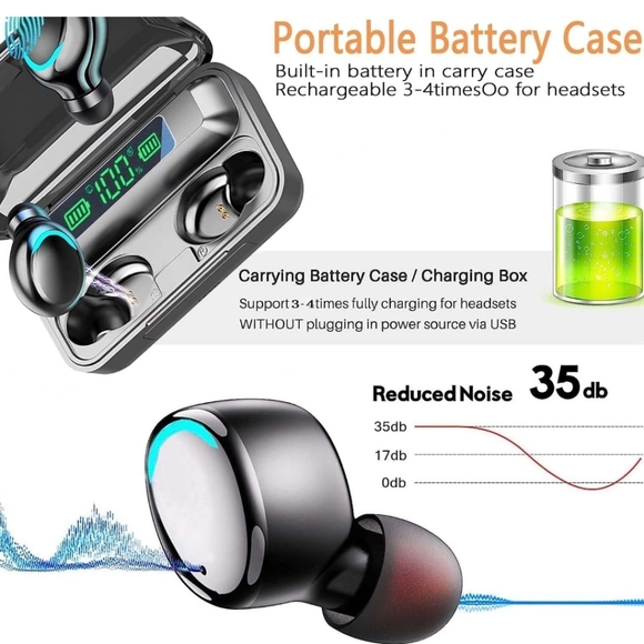 HKEEY | Cell Phones & Accessories | True Wireless Earbuds With Power ...